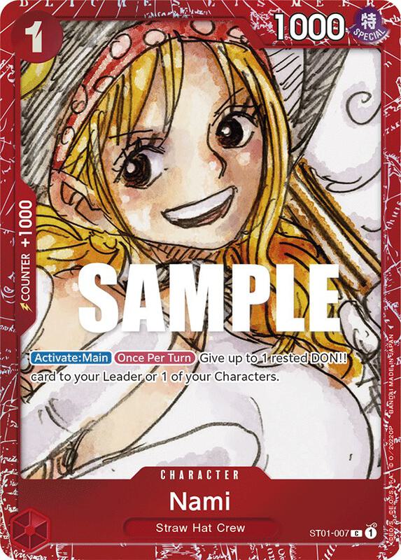 Nami - OP01-016 (Alternate Art) - One Piece Promotion Cards - One Piece Card Game