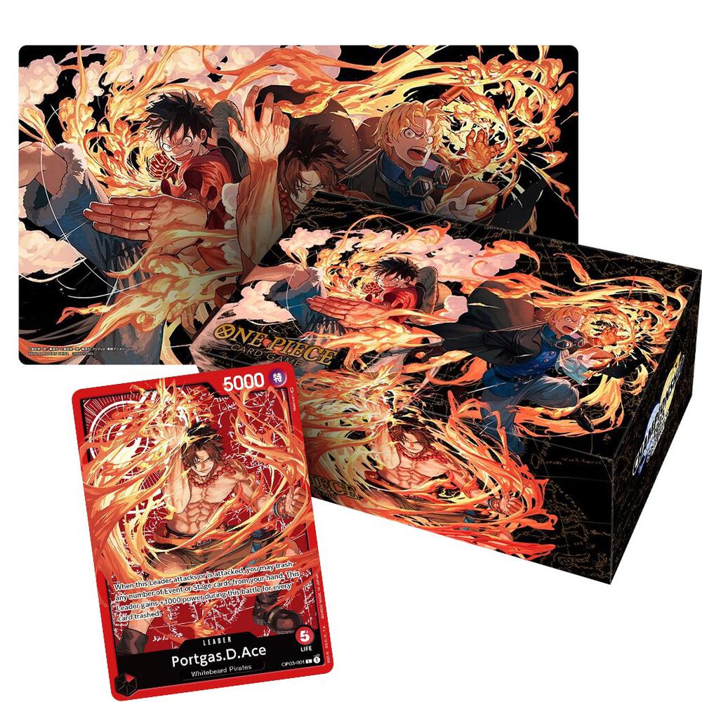 One Piece Card Game: Special Goods Set -Ace/Sabo/Luffy- - Bandai Supply Bundles - Supply Bundles ...