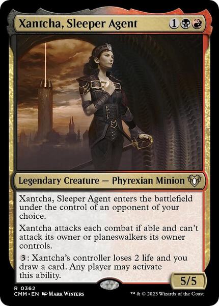 Xantcha, Sleeper Agent - Commander Masters - Magic: The Gathering ...