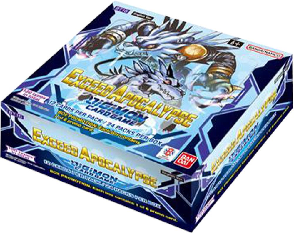 Exceed Apocalypse Booster Box - Exceed Apocalypse - Digimon Card Game ...