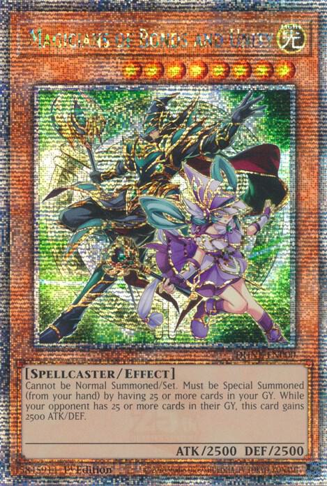 Magicians of Bonds and Unity (Quarter Century Secret Rare) - Duelist Nexus - YuGiOh - TCGplayer.com