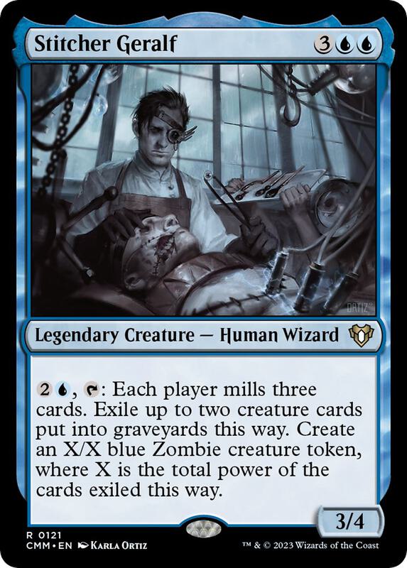 Stitcher Geralf - Commander Masters - Magic: The Gathering - TCGplayer.com