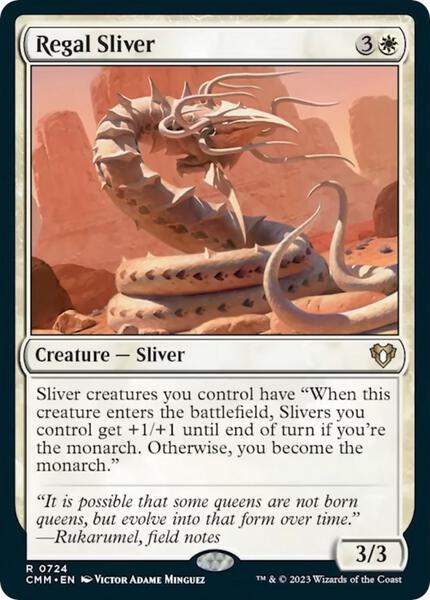 Regal Sliver - Commander Masters - Magic: The Gathering - TCGplayer.com