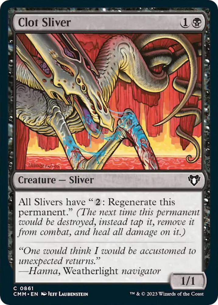 Clot Sliver - Commander Masters - Magic: The Gathering - TCGplayer.com