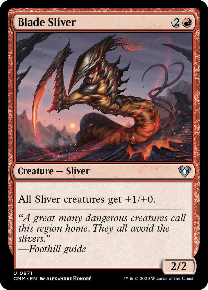 Blade Sliver - Commander Masters - Magic: The Gathering - TCGplayer.com