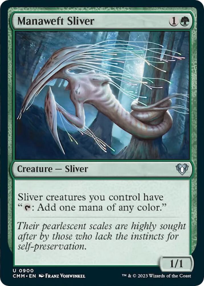 Manaweft Sliver - Commander Masters - Magic: The Gathering - TCGplayer.com