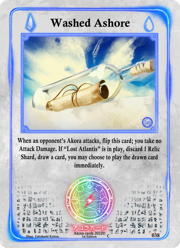 Washed Ashore - Spellbound Wings [1st Edition] - Akora TCG - TCGplayer.com