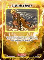 Lightning Speed - Warped Crusaders [1st Edition] - Akora TCG