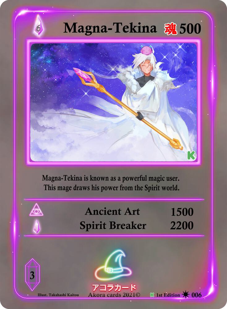 Magna-Tekina - Spellbound Wings [Kickstarter Edition] - Akora TCG