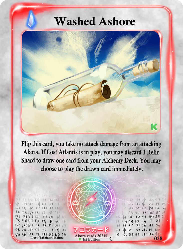 Washed Ashore - Spellbound Wings [Kickstarter Edition] - Akora TCG ...