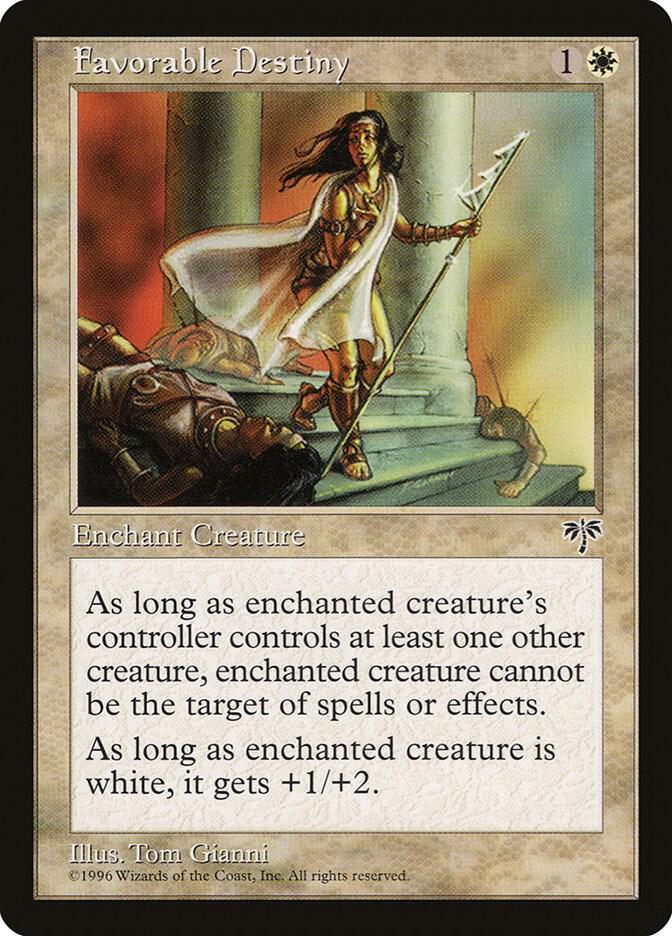 Favorable Destiny - Mirage - Magic: The Gathering - TCGplayer.com
