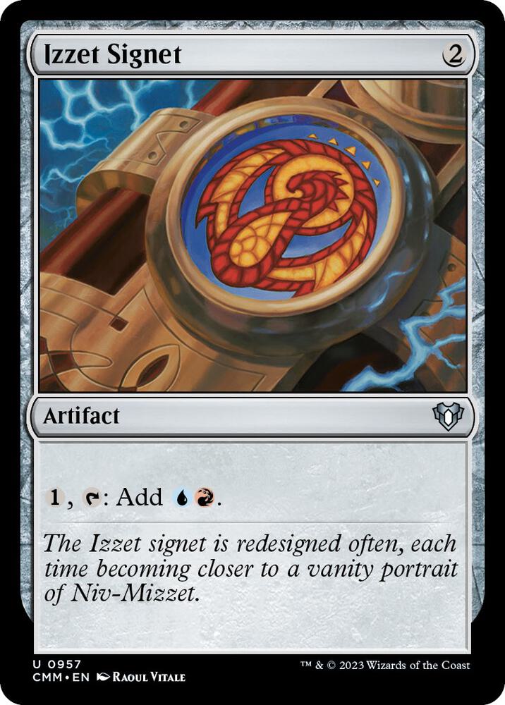 Izzet Signet - Commander Masters - Magic: The Gathering - TCGplayer.com