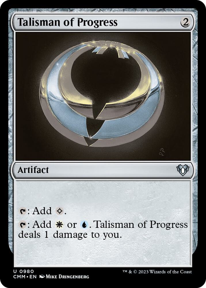 Talisman of Progress - Commander Masters - Magic: The Gathering ...