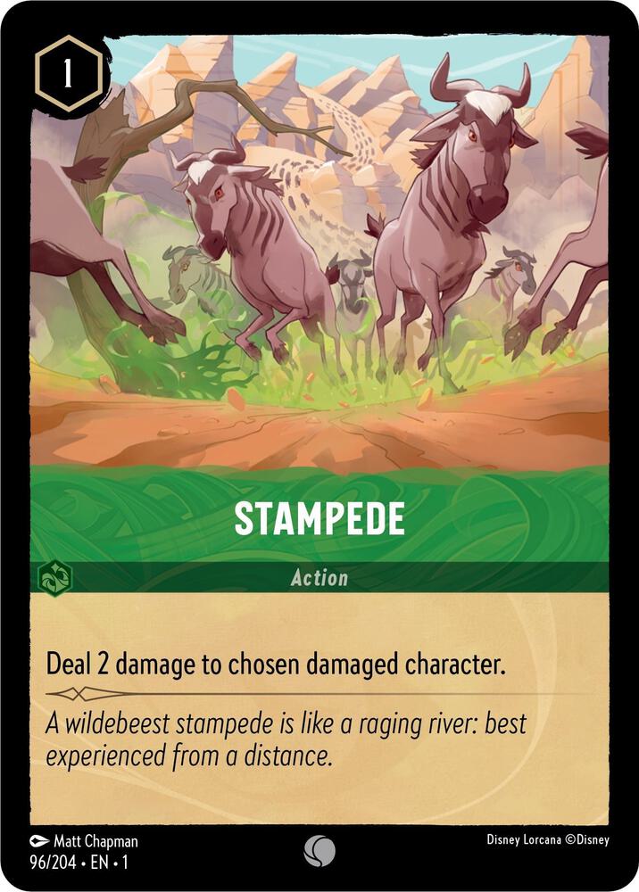 Stampede - The First Chapter - Disney Lorcana - TCGplayer.com