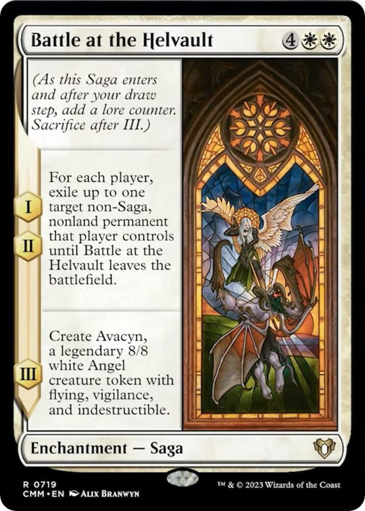 Battle at the Helvault - Commander Masters - Magic: The Gathering ...
