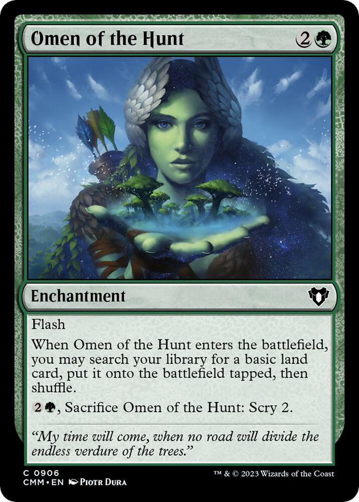 Omen of the Hunt - Commander Masters - Magic: The Gathering - TCGplayer.com