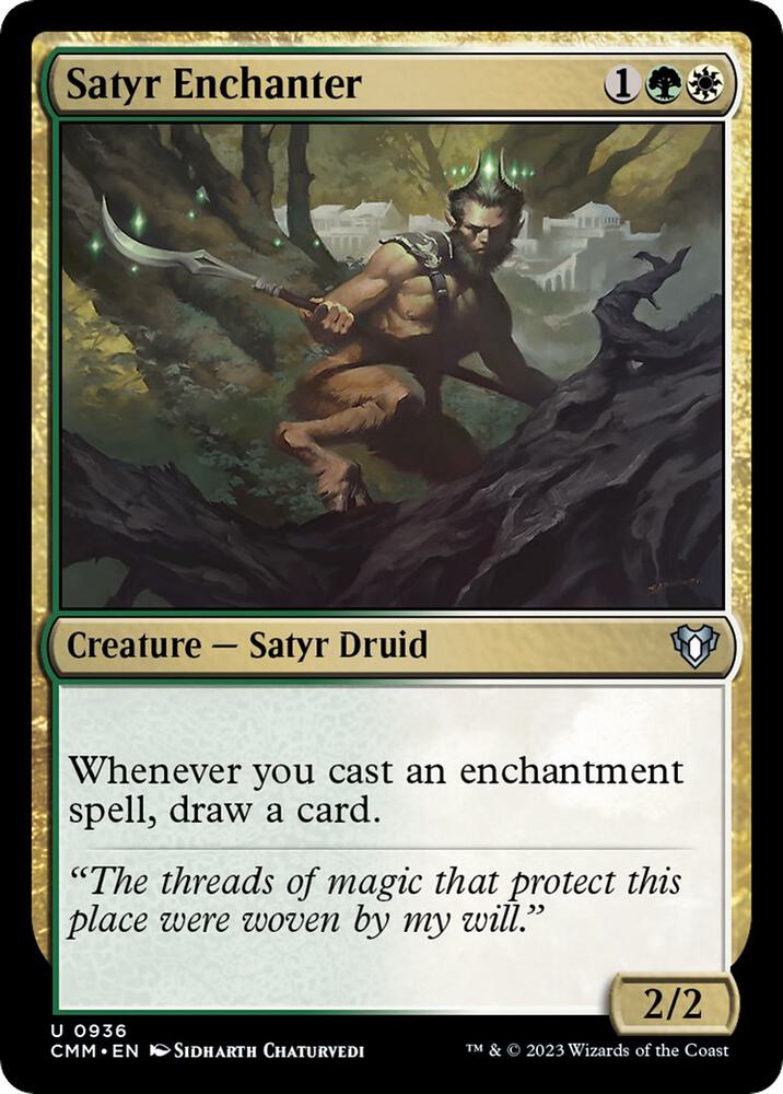 Satyr Enchanter - Commander Masters - Magic: The Gathering - TCGplayer.com