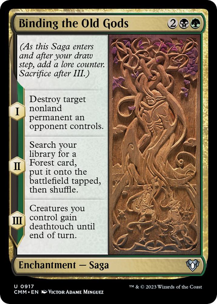 Binding the Old Gods - Commander Masters - Magic: The Gathering ...