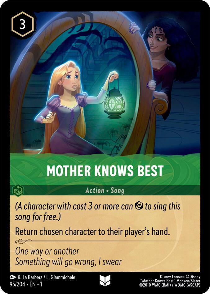 Mother Knows Best - The First Chapter - Disney Lorcana - TCGplayer.com