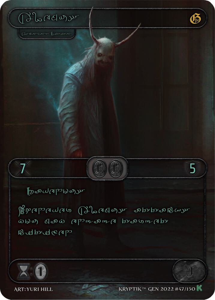 Alemus (Green Kryptik Language) - Genesis [Kickstarter] - Kryptik TCG ...