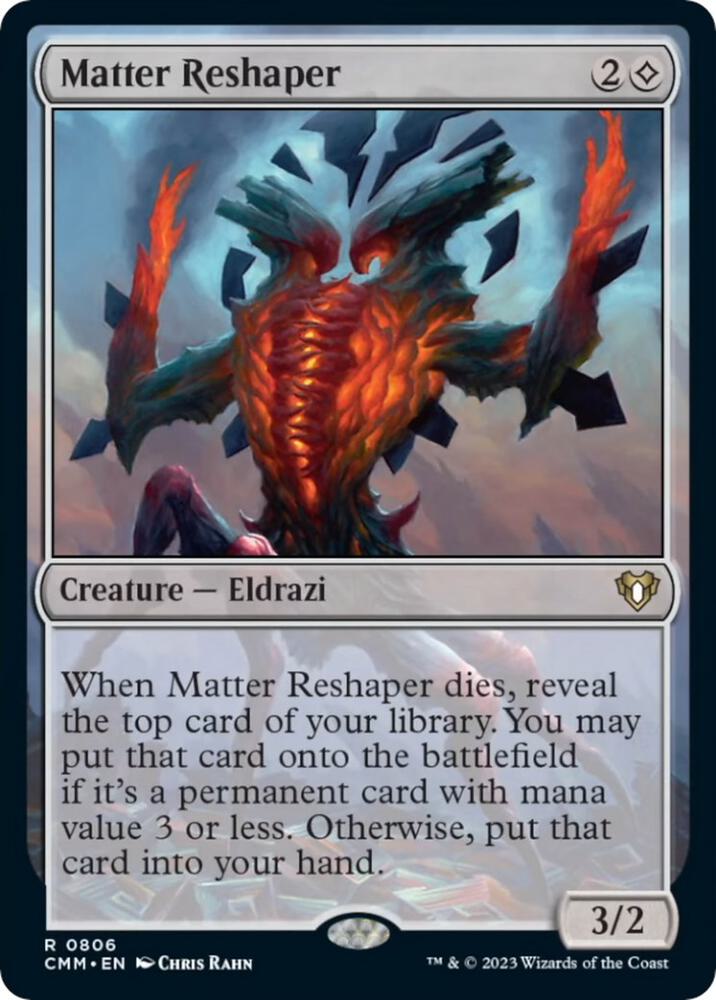 Matter Reshaper - Commander Masters - Magic: The Gathering - TCGplayer.com
