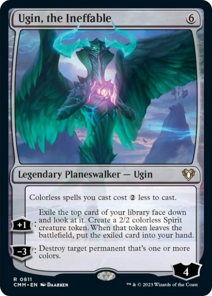 Ugin, the Ineffable - Commander Masters - Magic: The Gathering ...