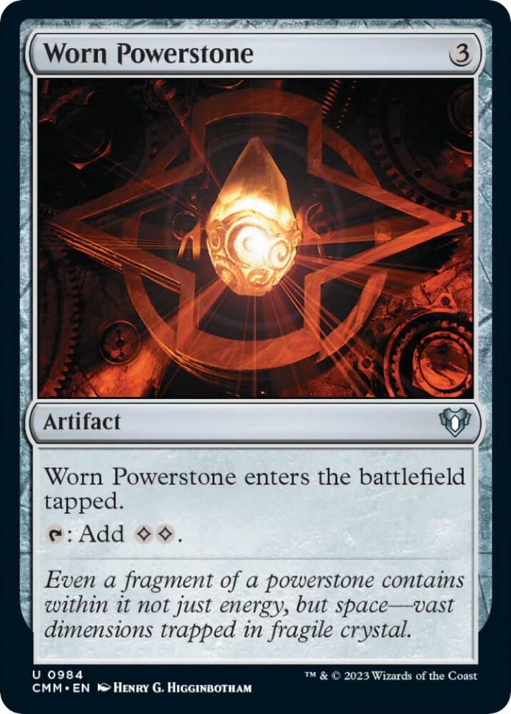 Worn Powerstone - Commander Masters - Magic: The Gathering - TCGplayer.com
