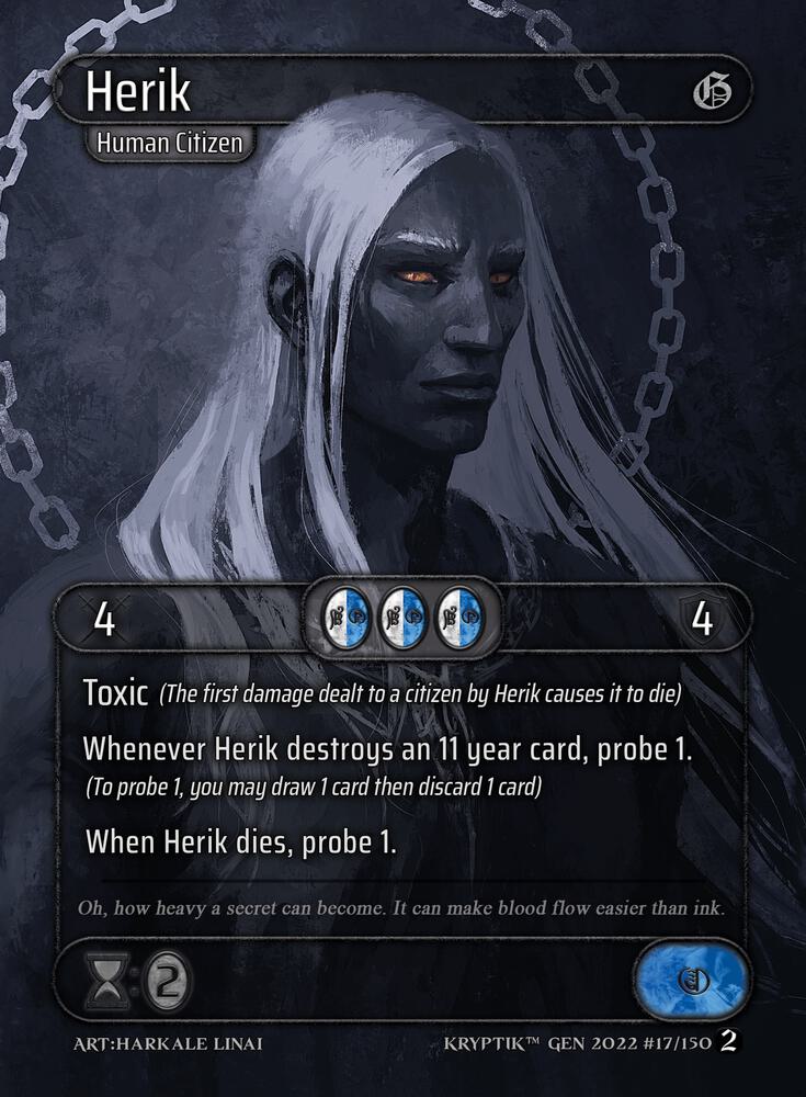 Herik - Genesis [Wave 2] - Kryptik TCG