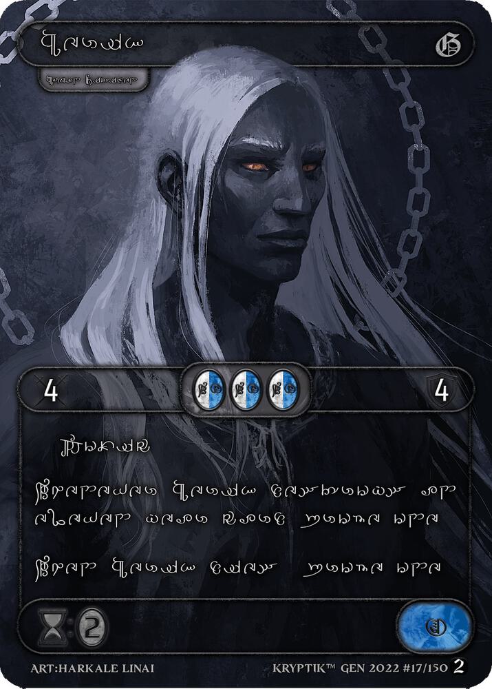 Herik (Silver Kryptik Language) - Genesis [Wave 2] - Kryptik TCG