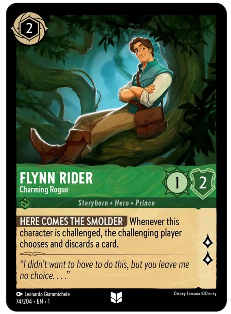 Flynn Rider - His Own Biggest Fan - Rise of the Floodborn - Disney Lorcana