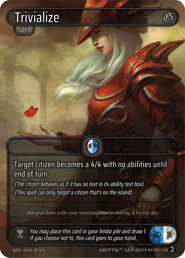 Trivialize - Genesis [Wave 2] - Kryptik TCG