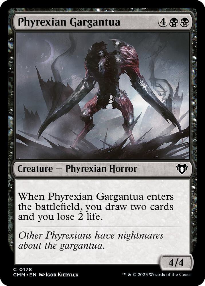 Phyrexian Gargantua - Commander Masters - Magic: The Gathering ...