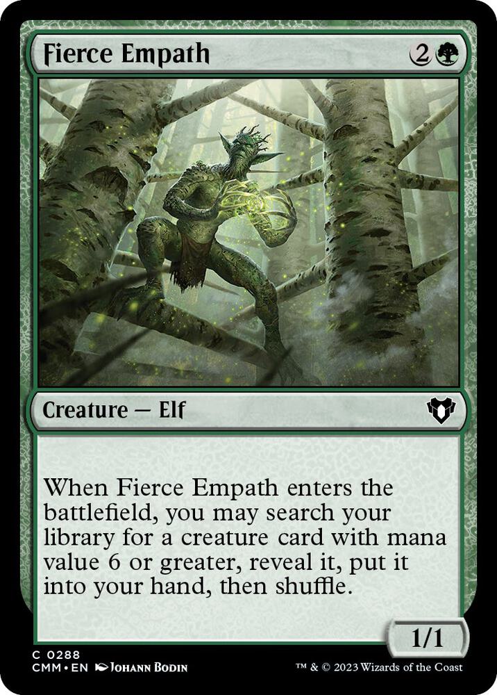 Fierce Empath - Commander Masters - Magic: The Gathering - TCGplayer.com