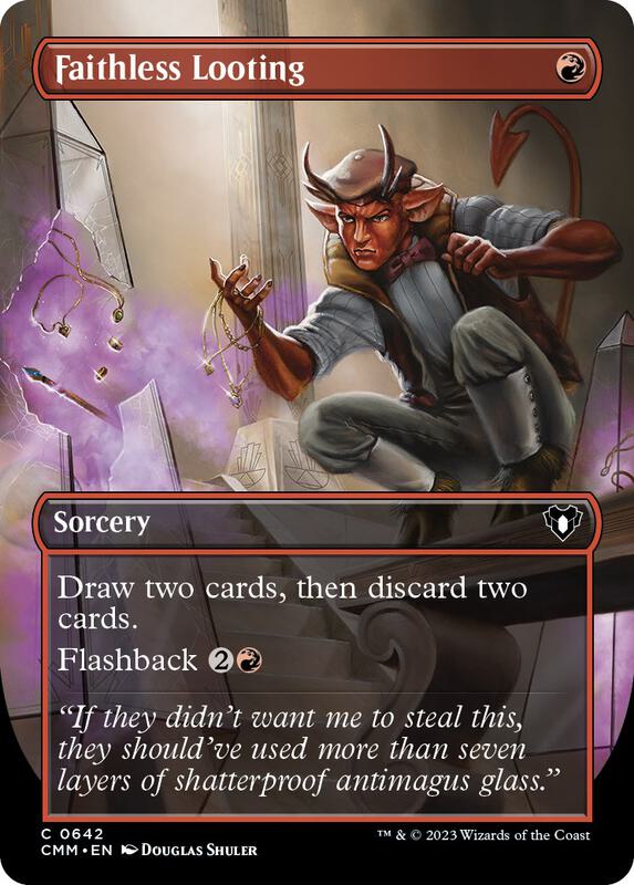 Vandalblast (Borderless) - Commander Masters - Magic: The Gathering ...