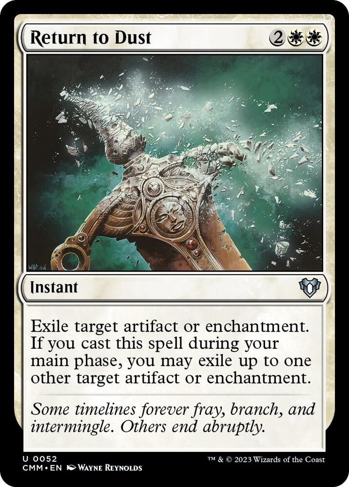 Return to Dust - Commander Masters - Magic: The Gathering - TCGplayer.com