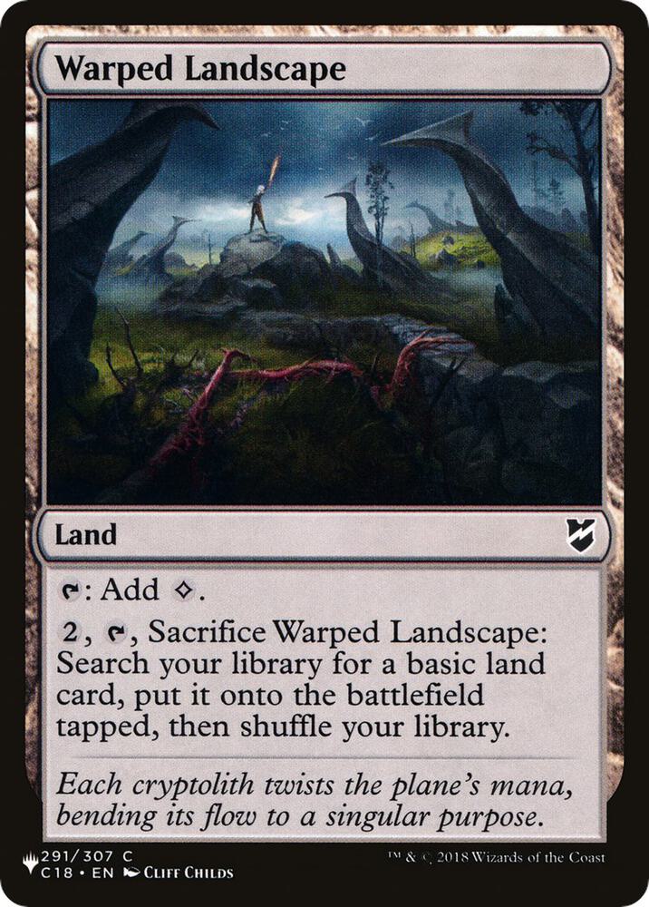 Warped Landscape - The List Reprints - Magic: The Gathering - TCGplayer.com