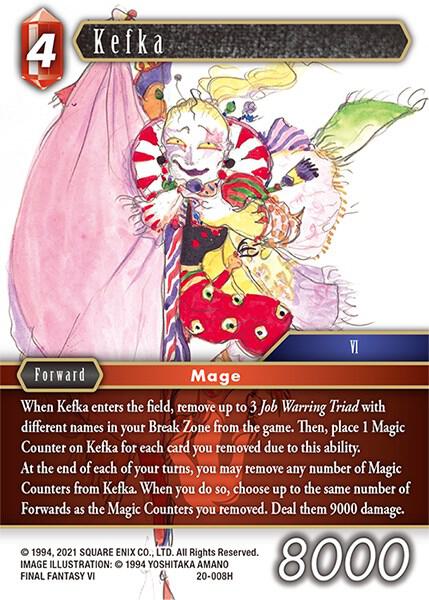 Kefka - Dawn of Heroes - Final Fantasy TCG - TCGplayer.com