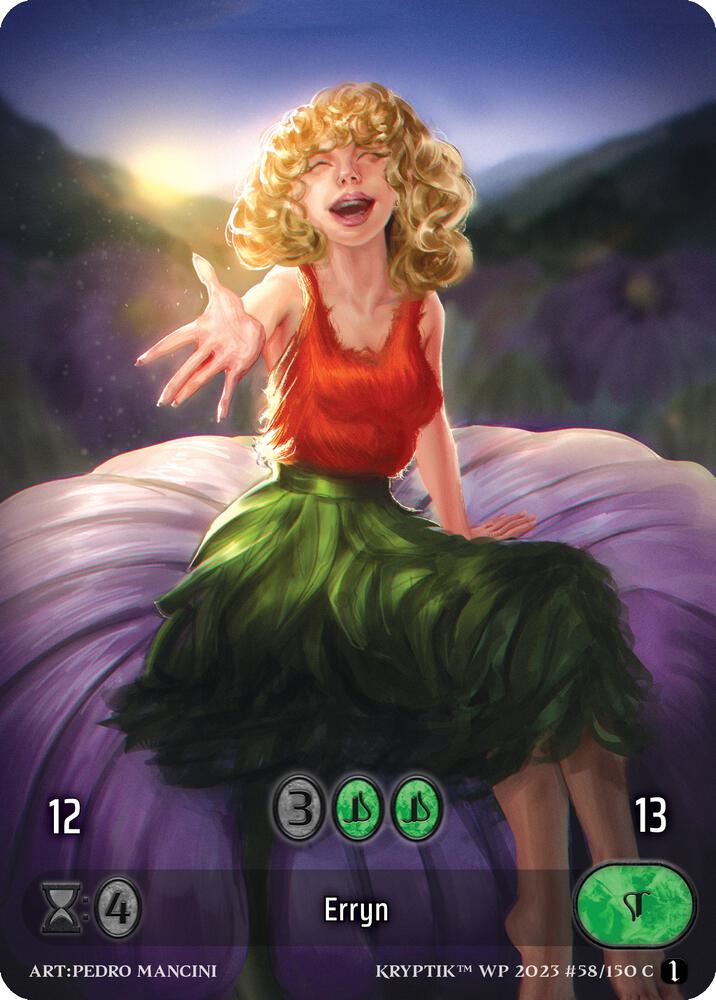 Erryn (Box Topper) - Wicked Prophecy [Wave 1] - Kryptik TCG