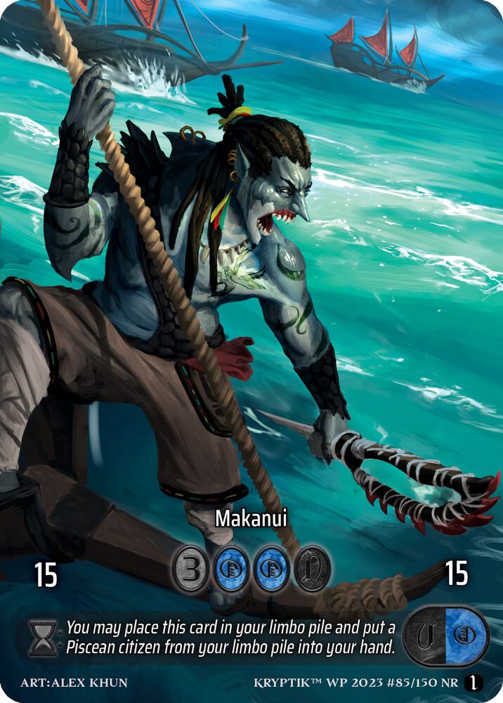 Makanui (Box Topper) - Wicked Prophecy [Wave 1] - Kryptik TCG