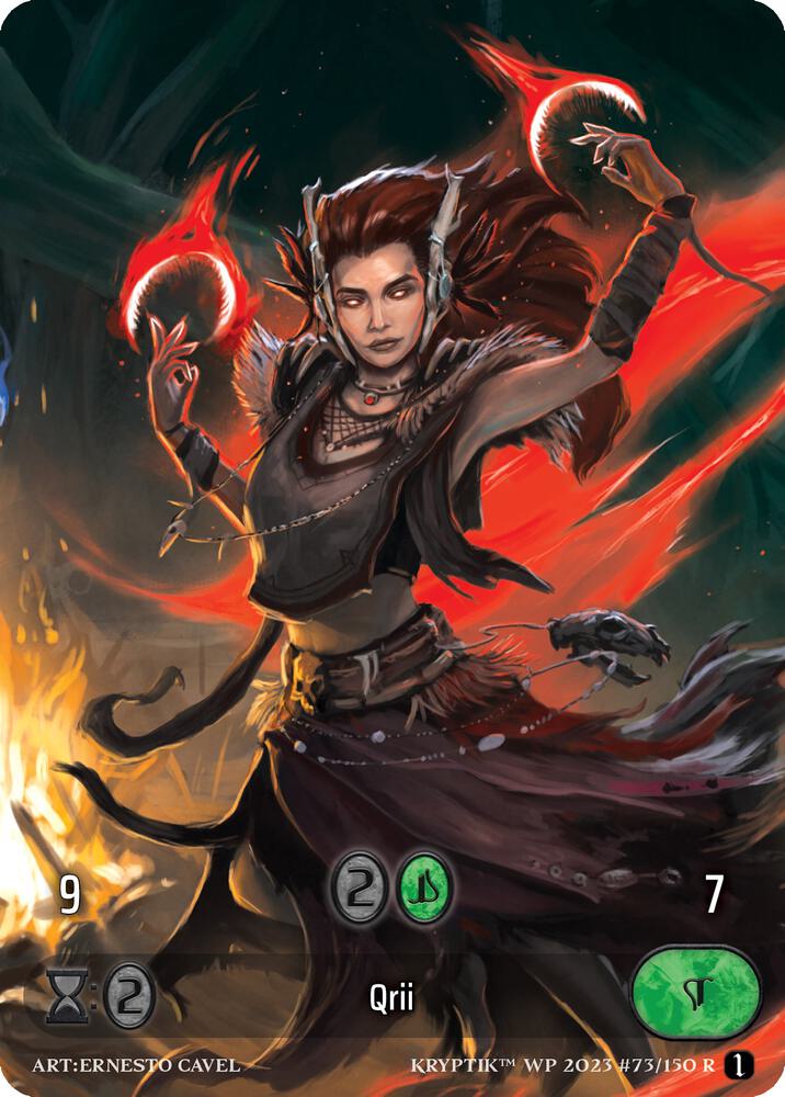 Qrii (Box Topper) - Wicked Prophecy [Wave 1] - Kryptik TCG