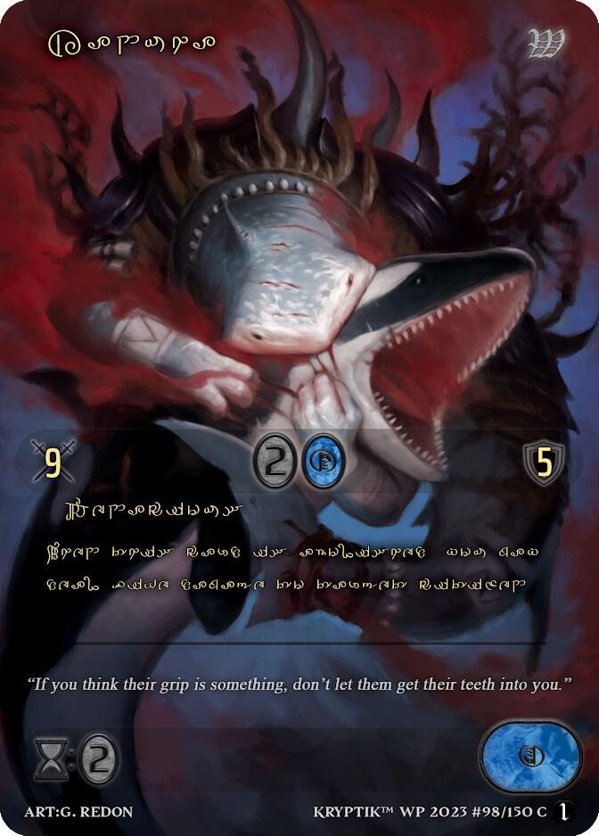 Kanuha (Gold Kryptik Language) - Wicked Prophecy [Wave 1] - Kryptik TCG ...