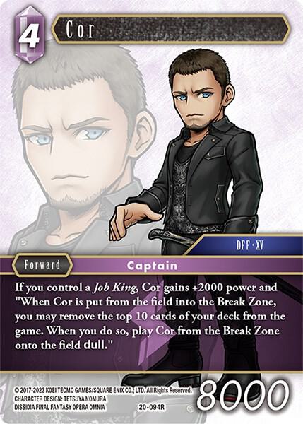 Cor - Dawn of Heroes - Final Fantasy TCG - TCGplayer.com