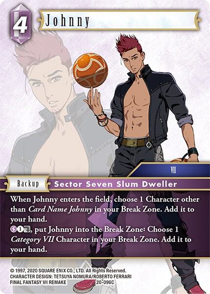 Johnny - Dawn of Heroes - Final Fantasy TCG - TCGplayer.com