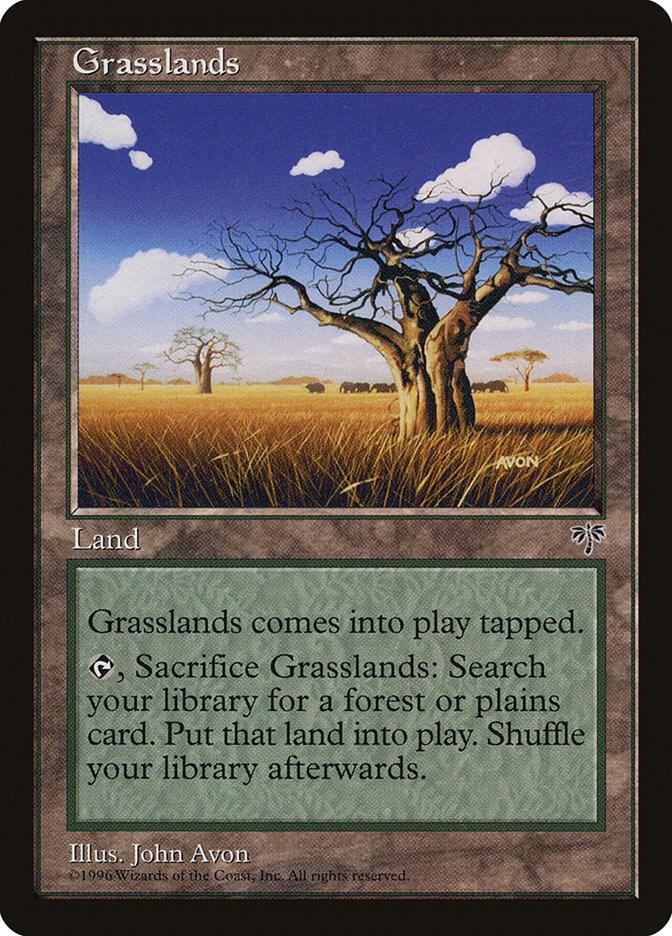 Grasslands - Mirage - Magic: The Gathering - TCGplayer.com