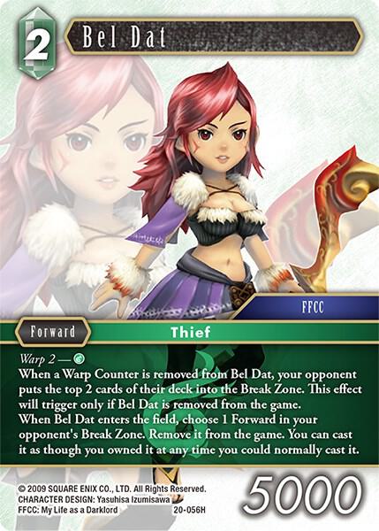 Bel Dat - Dawn of Heroes - Final Fantasy TCG - TCGplayer.com