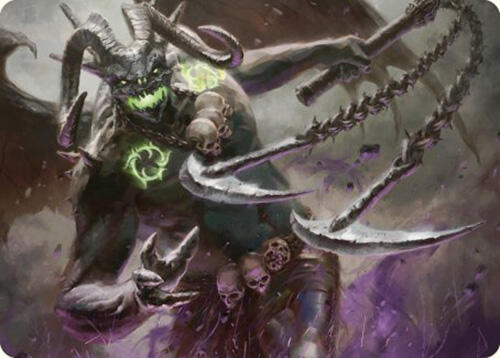 Archfiend of Despair Art Card - Art Series: Commander Masters - Magic ...