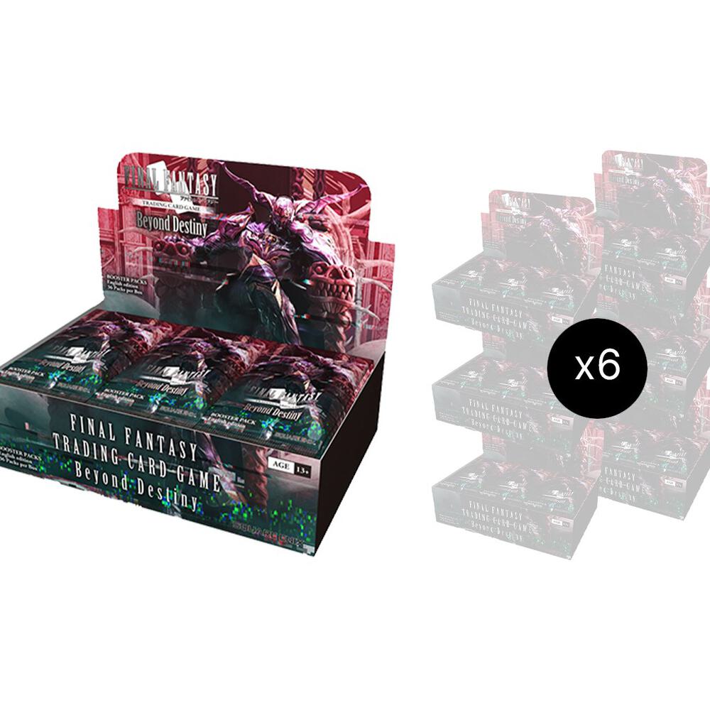 Beyond Destiny Booster Box Case - Beyond Destiny - Final Fantasy TCG ...