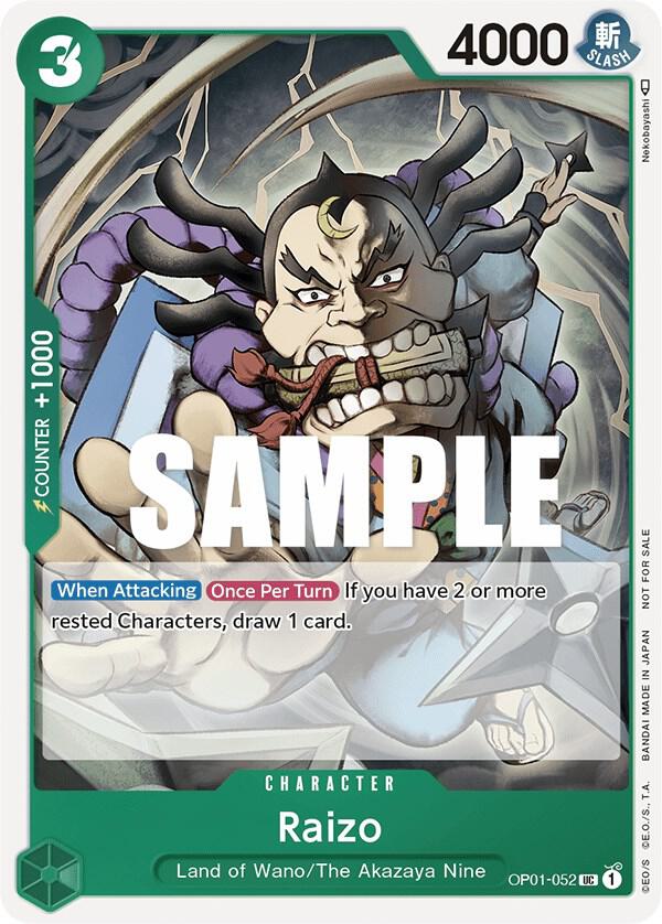 Raizo (Event Pack Vol. 2) - One Piece Promotion Cards - One Piece Card Game - TCGplayer.com