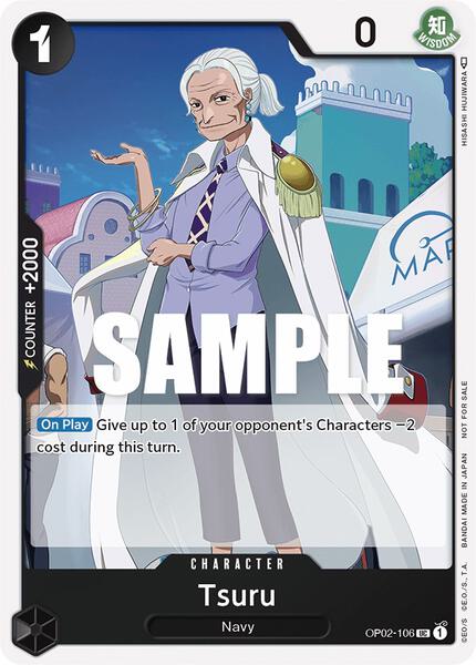 Tsuru (Event Pack Vol. 2) - One Piece Promotion Cards - One Piece Card ...
