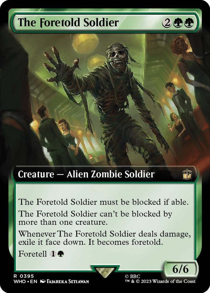 The Foretold Soldier (Extended Art) - Universes Beyond: Doctor Who ...